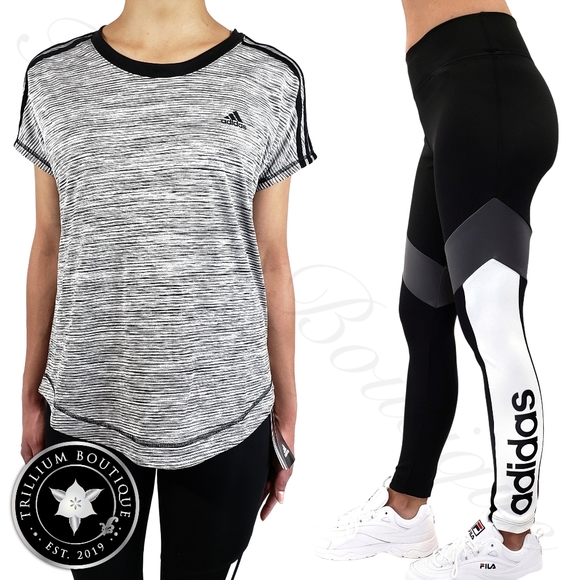adidas | Pants & Jumpsuits | Bundle Adidas Designed 2 Move 78 Tights ...